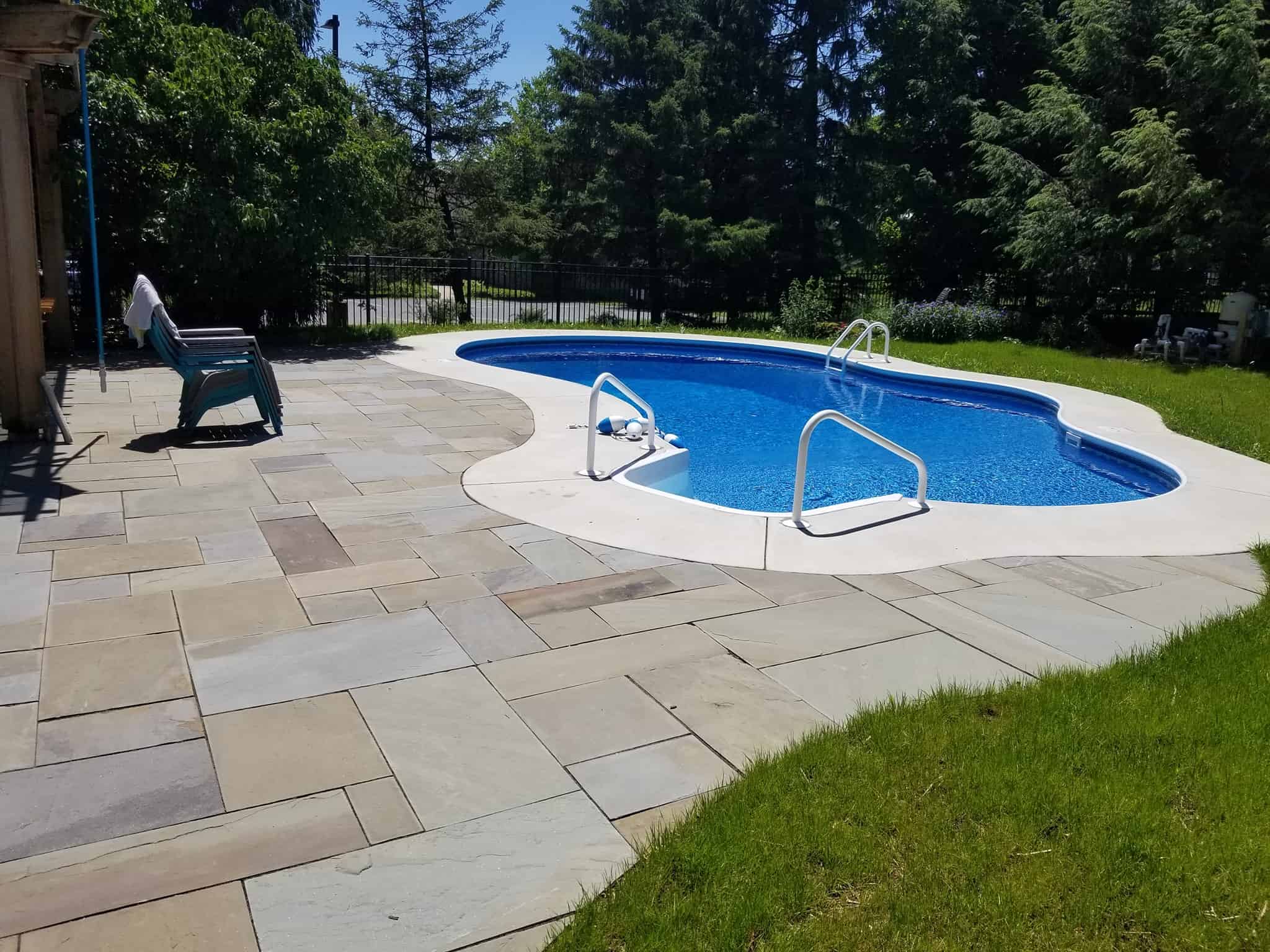 Pool Patios are COOL! Updated a very nice Lebanon Pa Pool Patio ...